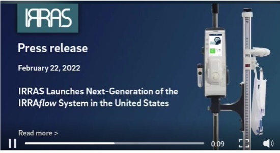 Press Release – IRRAS Launches Next-Generation of the IRRAflow System ...